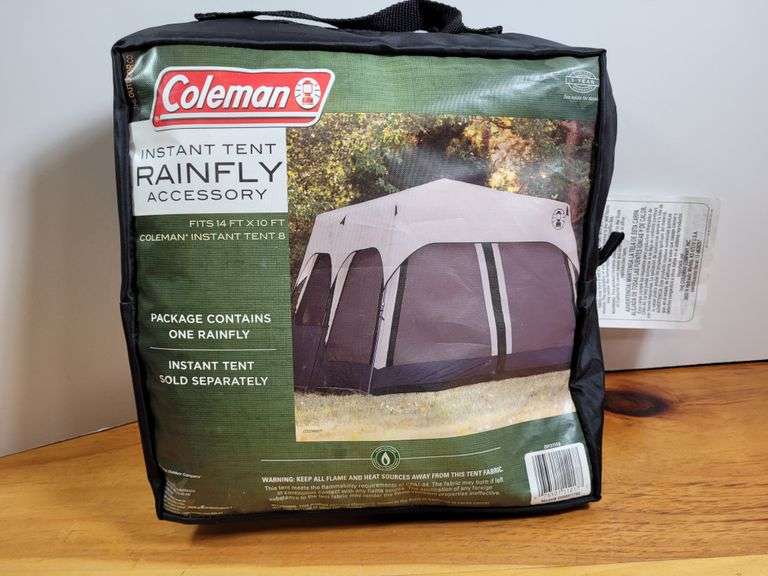 Coleman Instant Tent Rain Fly Accessory Fits 14' x 10' + Coleman ...