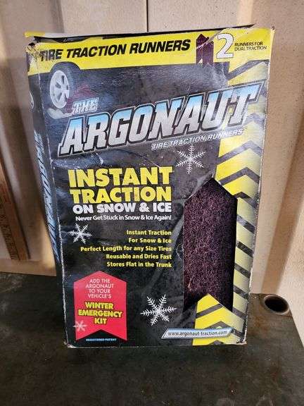 The Argonaut Tire Traction Runners - Auction Ohio