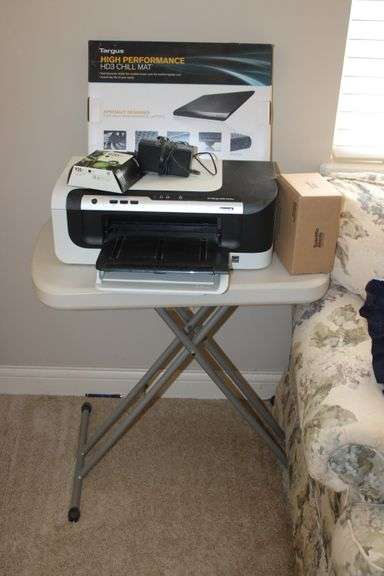 HP Printer & Folding Table - Auction Ohio