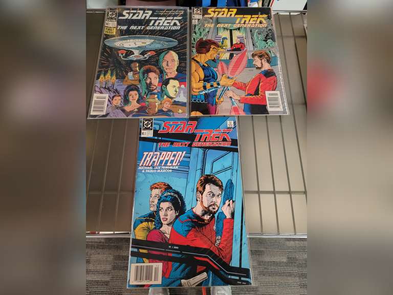 Star Trek The Next Generation (3 Comic Books) - Auction Ohio