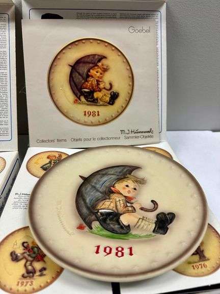 Hummel Plates: 1980 & 1981 - Auction Ohio