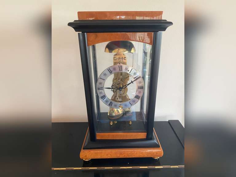Franz Hermle Skeleton Clock - Auction Ohio