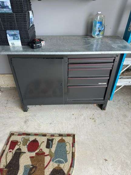 Craftsman tool chest/work bench - Auction Ohio