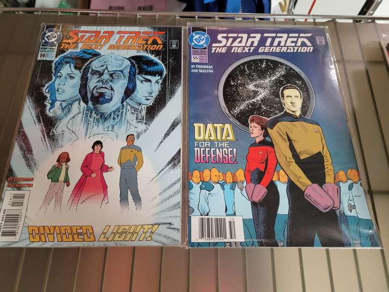 Star Trek The Next Generation (2 Comic Books) - Auction Ohio