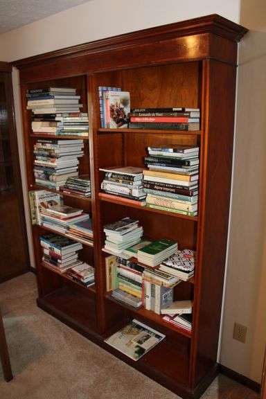 Classic Double Bookcase - Auction Ohio