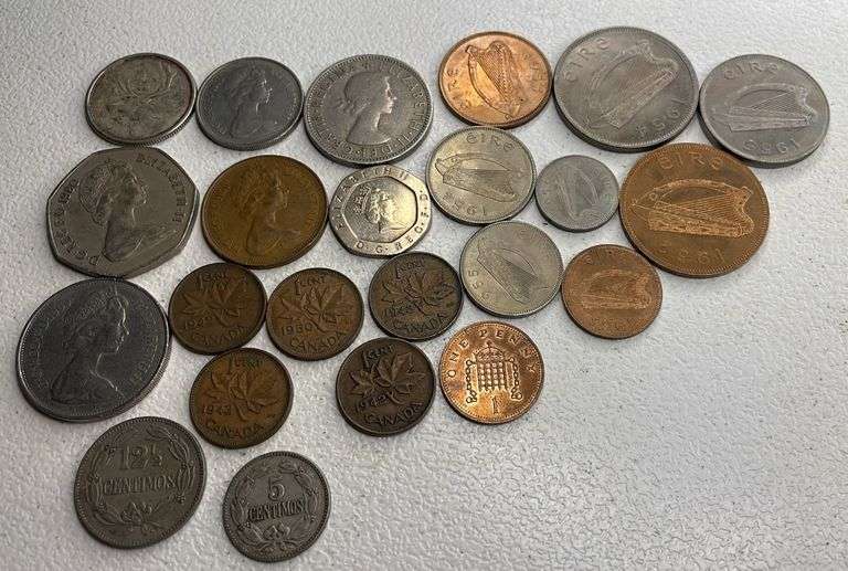 Foreign coin collection - Auction Ohio