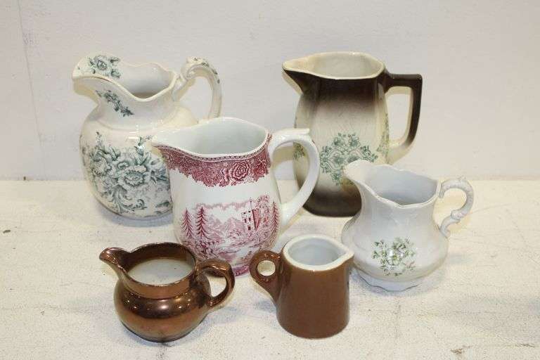 Group of Misc. Pitchers - Auction Ohio