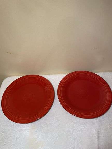 Fiesta Scarlet Dinnerware - Auction Ohio
