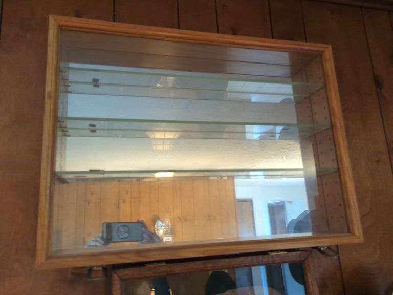 Wall display case - Auction Ohio