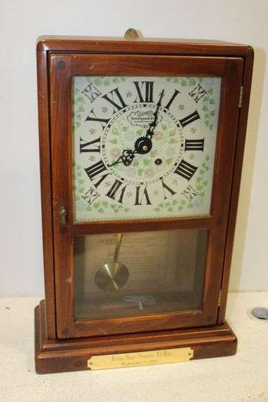 New England Clock Co. Wall Clock - Auction Ohio
