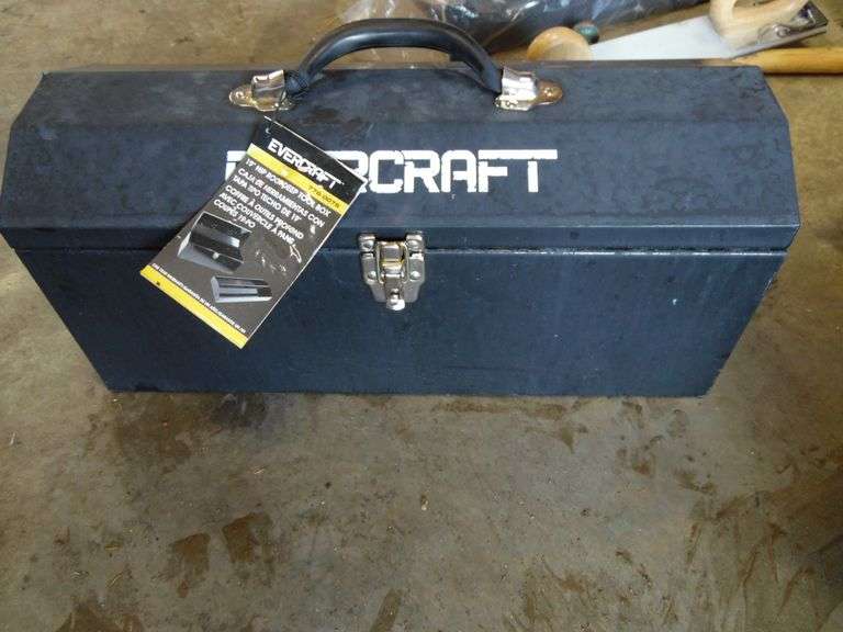Two Evercraft Metal Tool Box - Auction Ohio