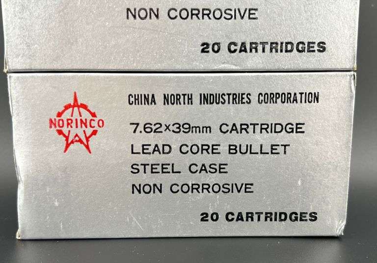 Norinco 7.62x39 Ammo - Auction Ohio