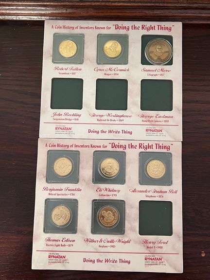 Doing The Right Thing Rynatan Presidential Bronze - Auction Ohio