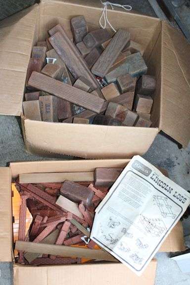 Lincoln Logs & Wooden Blocks - Auction Ohio