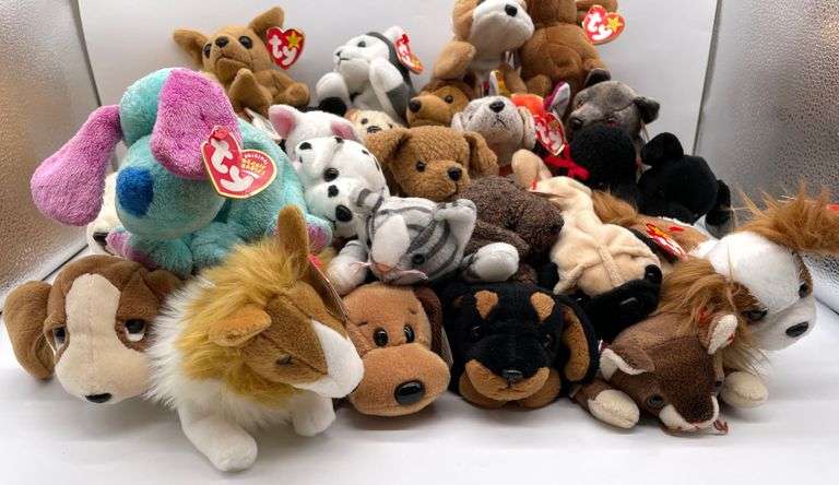 TY Beanie Baby Dogs and Cats - Auction Ohio