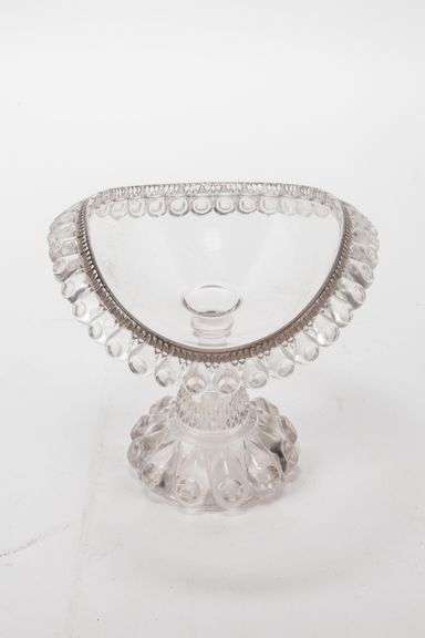 EAPG Antique Banana Compote Dish - Auction Ohio