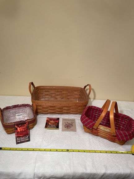 Collection of Longaberger Baskets - Auction Ohio