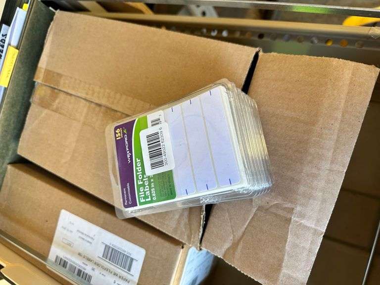 File Folder Lables - Auction Ohio