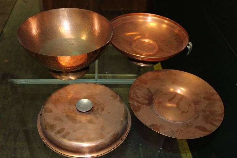 Copperware Grouping - Auction Ohio