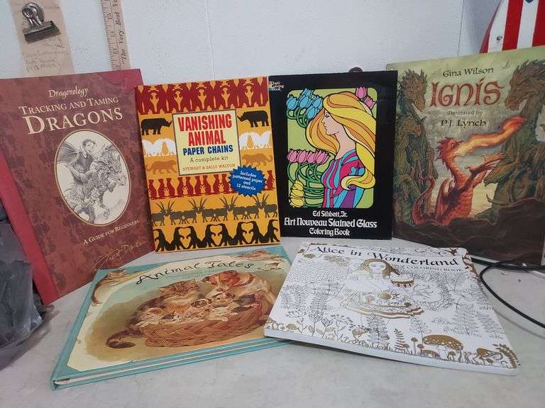 Adult Coloring Book & More - Auction Ohio