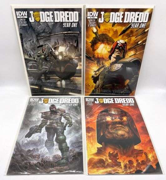 Judge Dredd Year One 1-4 (Set) - Auction Ohio