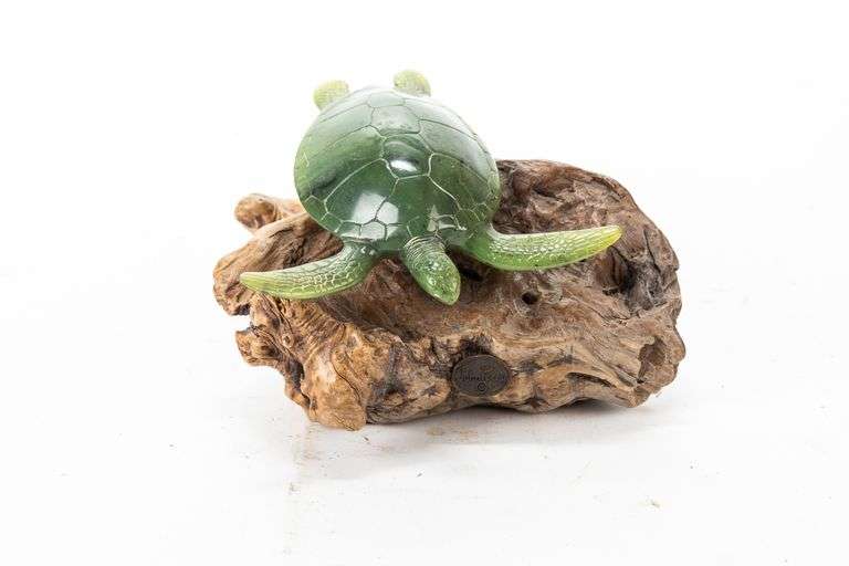 Turtle Sculpture by John Perry - Auction Ohio