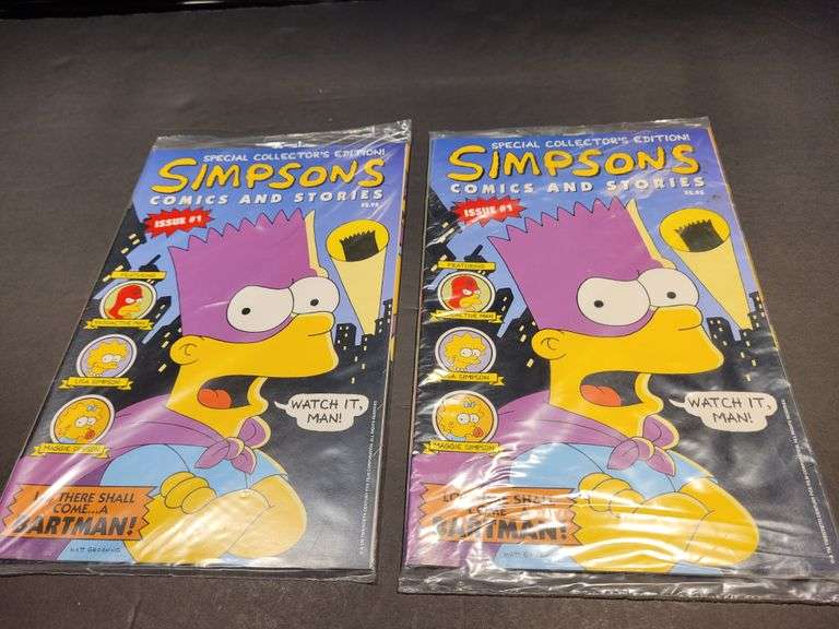 Special Collector's Edition Simpsons Comic and Stories and Poster ...