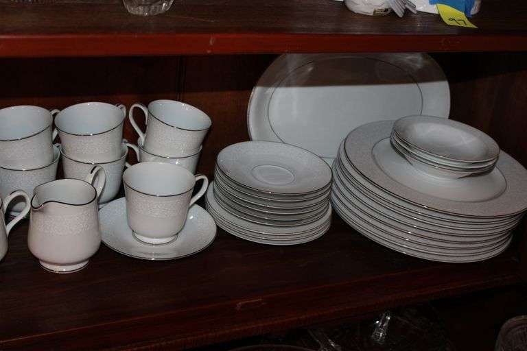 Mid Century Empress China Set - Auction Ohio