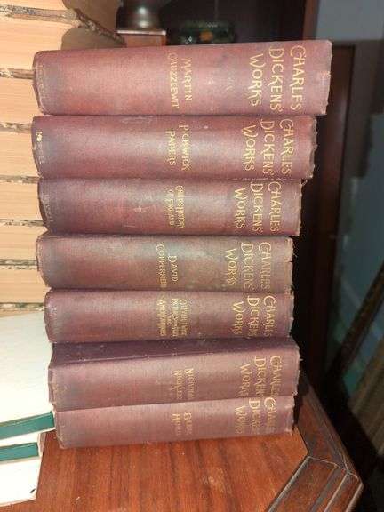 Collection of "Charles Dickens Works" Books - Auction Ohio