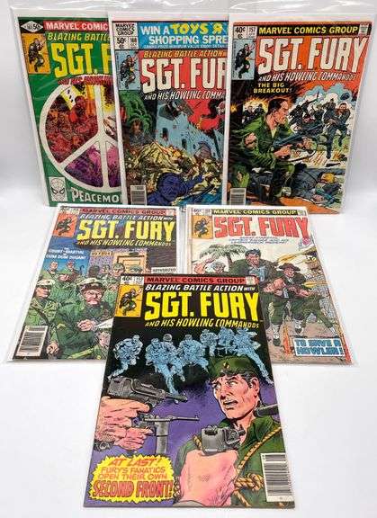 SGT. Fury - Comics - 1970s - Auction Ohio