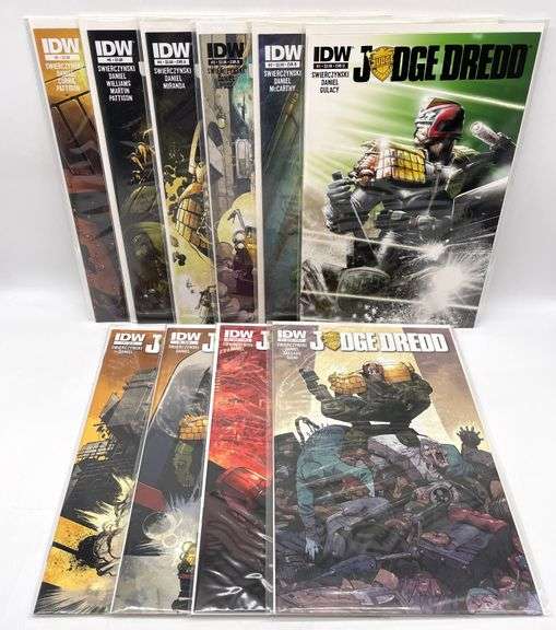Judge Dredd 1-10 (Set) - Auction Ohio