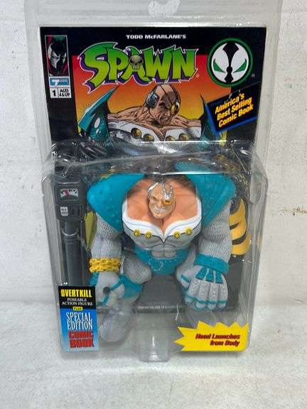 Spawn, Overtkill figure - Auction Ohio