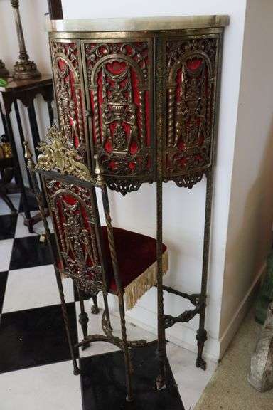 Antique Telephone Stand - Auction Ohio