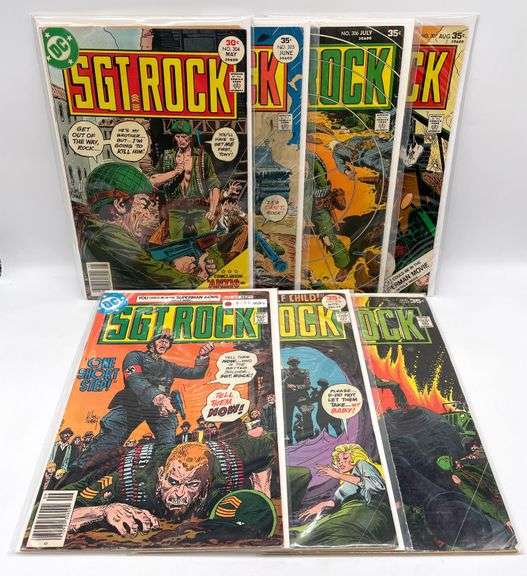 SGT. Rock - Comics - 1970s - Auction Ohio