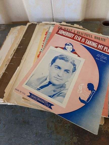 Assorted Vtg. Sheet Music - Auction Ohio