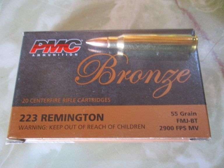 223 Remington PMC Ammo 20 Rds - Auction Ohio
