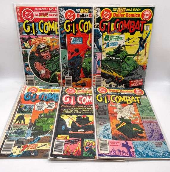 GI Combat - Comics - 1970/80's - Auction Ohio