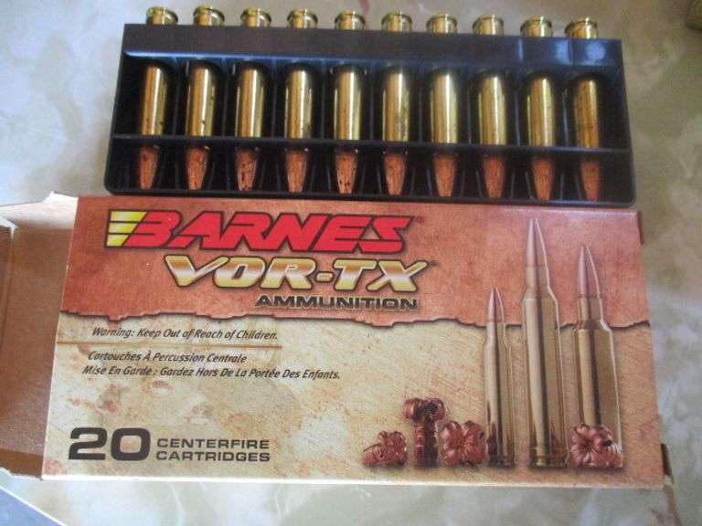 Barnes Vor-Tx 350 Legend 20 Rds - Auction Ohio