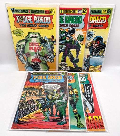 Judge Dredd The Early Cases 1-6 (Set) - Auction Ohio