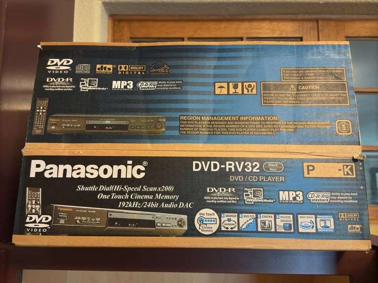 Panasonic DVD/CD Player - Auction Ohio
