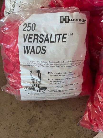 Versalite Wads - Auction Ohio