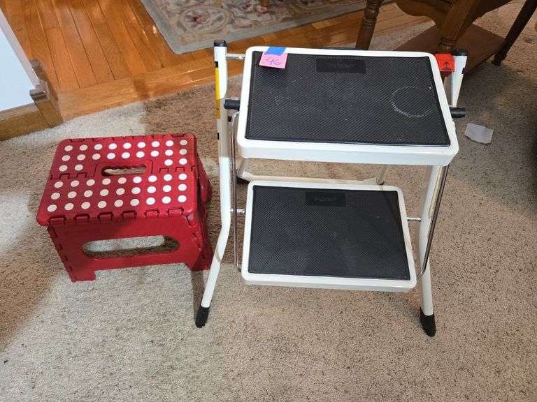 2 - step stools. - Auction Ohio
