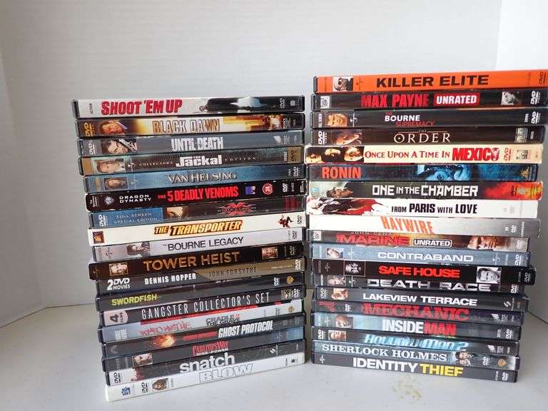 37 Blockbuster DVD Movies - Action Adventure and more. - Auction Ohio