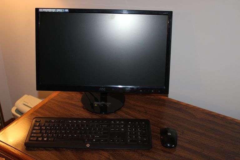AOC Monitor, Keyboard & Mouse - Auction Ohio