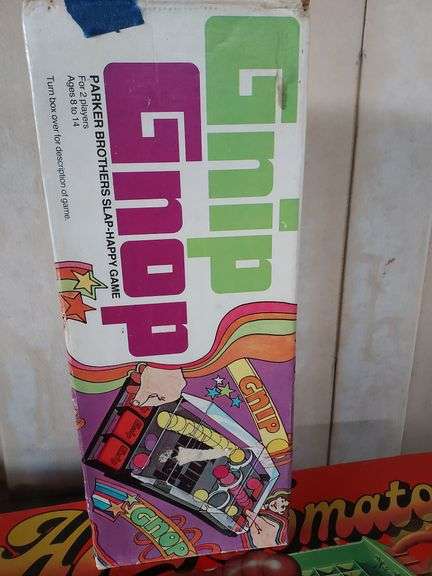 Vintage Gnip Gnop 1971 Game by Parker Bros. - Auction Ohio
