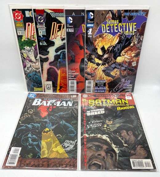 Batman Detective Comics - Annual Issues - Auction Ohio