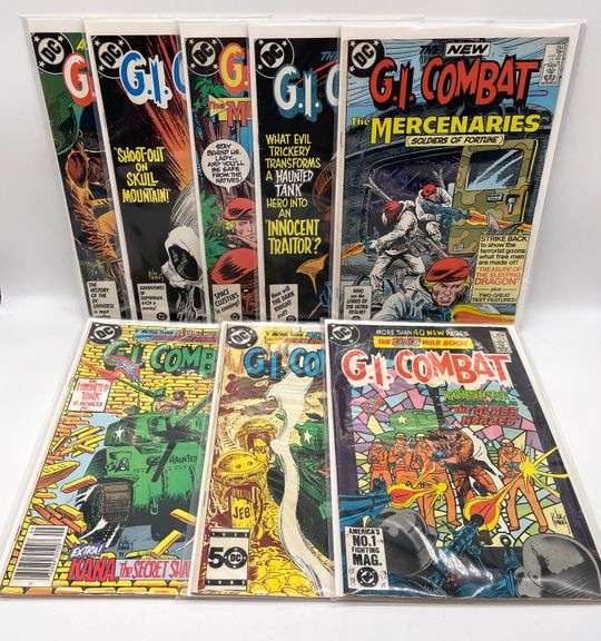 GI Combat - Comics - 1980's - Auction Ohio