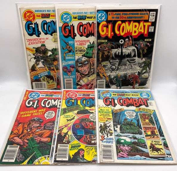 GI Combat - Comics - 1980's - Auction Ohio