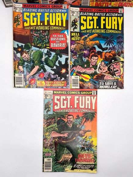 SGT. Fury - Comics - 1970s - Auction Ohio