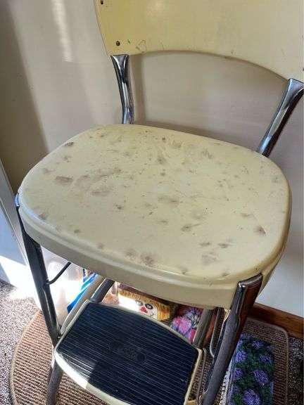 Retro Chair Step Stool - Auction Ohio